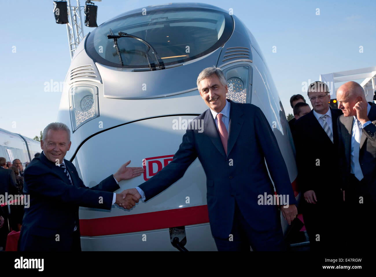 Presentation Velaro D Stock Photo - Alamy