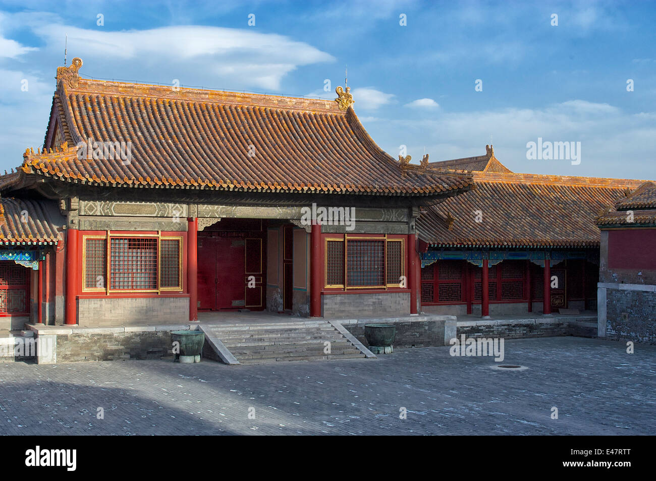 China Beijing Imperial Palace (Purple Forbidden City Gugong Stock Photo ...