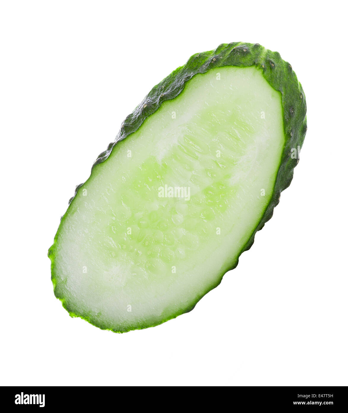 One cucumber slice hi-res stock photography and images - Alamy