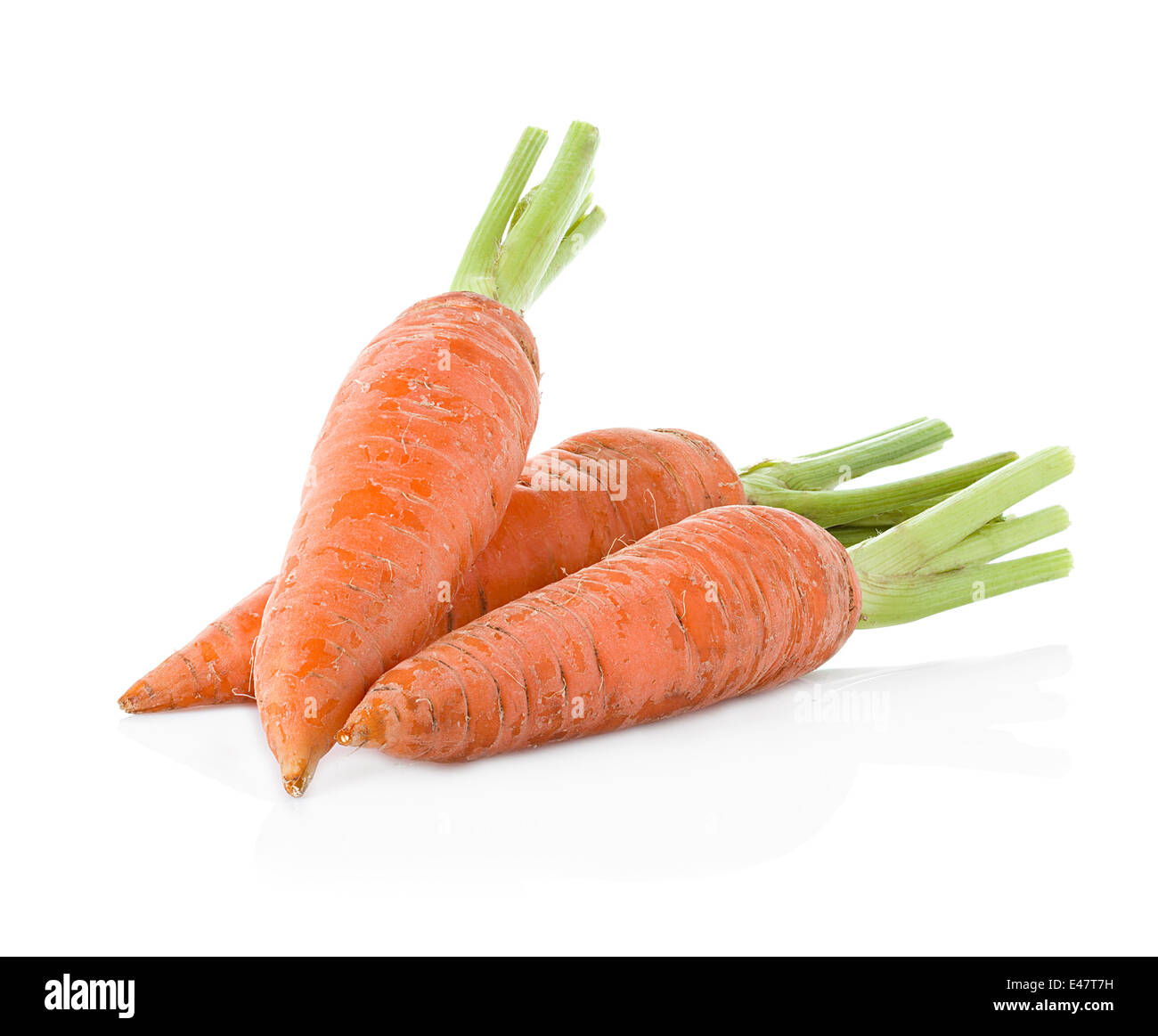 carrots isolated on white background Stock Photo - Alamy