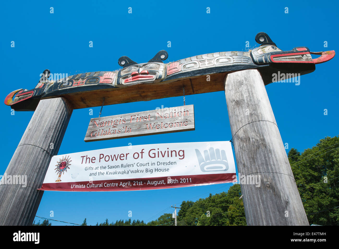 First Nation's nation Haida native carved wooden painted artwork ...