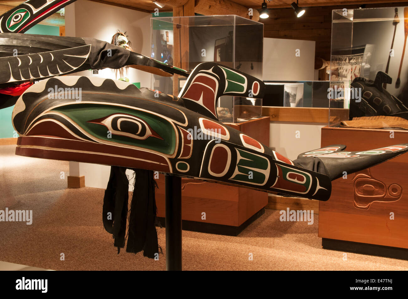 First Nation haida native ceremonial orca killer whale masks U’Mista ...