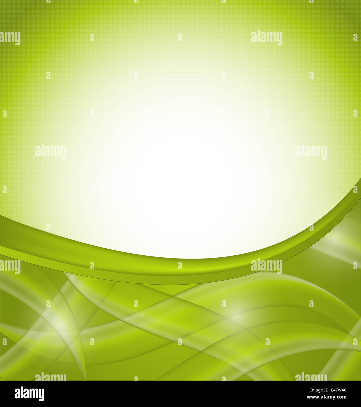 Illustration green nature background, design template - vector Stock ...