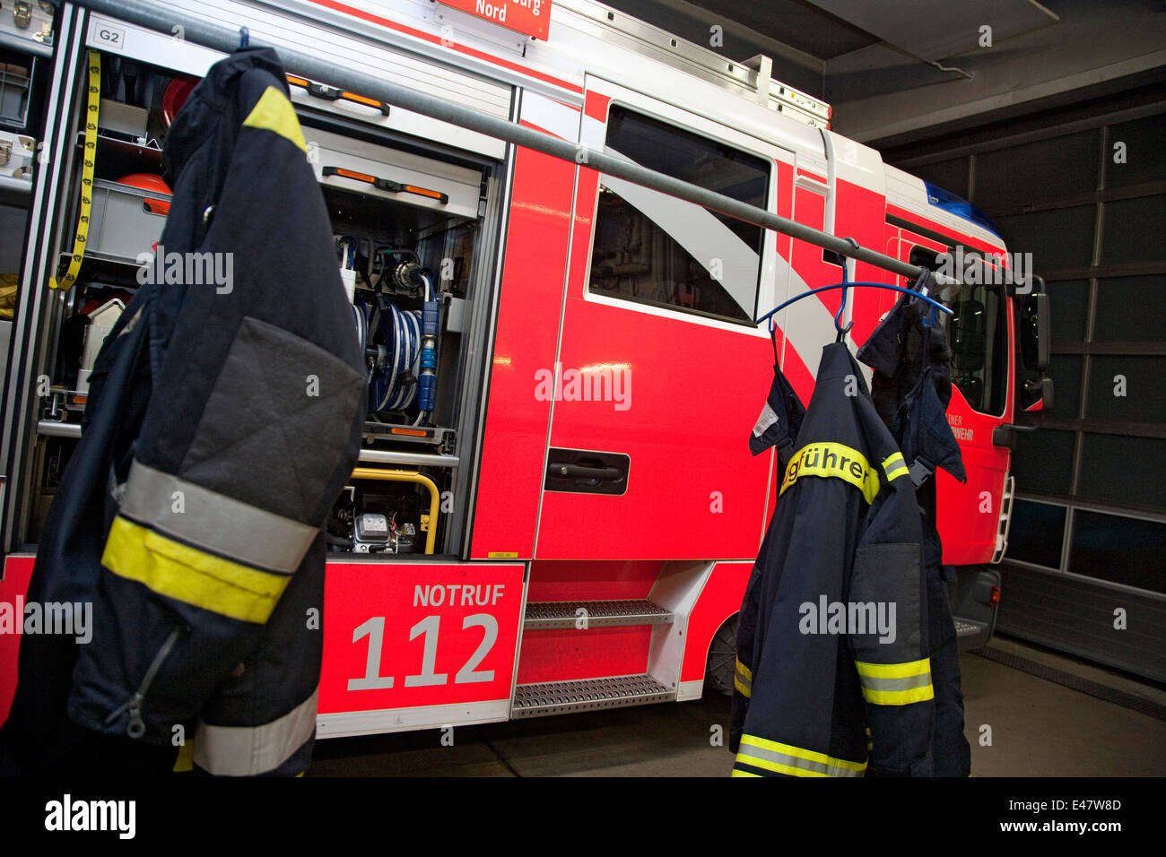 Berlin Fire Department Stock Photo - Alamy