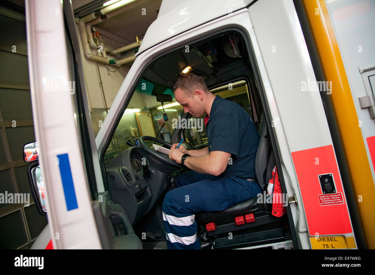 Berlin Fire Department Stock Photo - Alamy