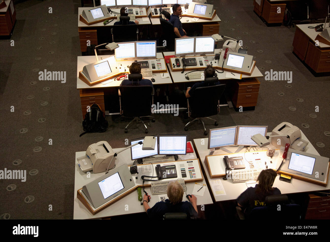 Fire department control center hi-res stock photography and images - Alamy