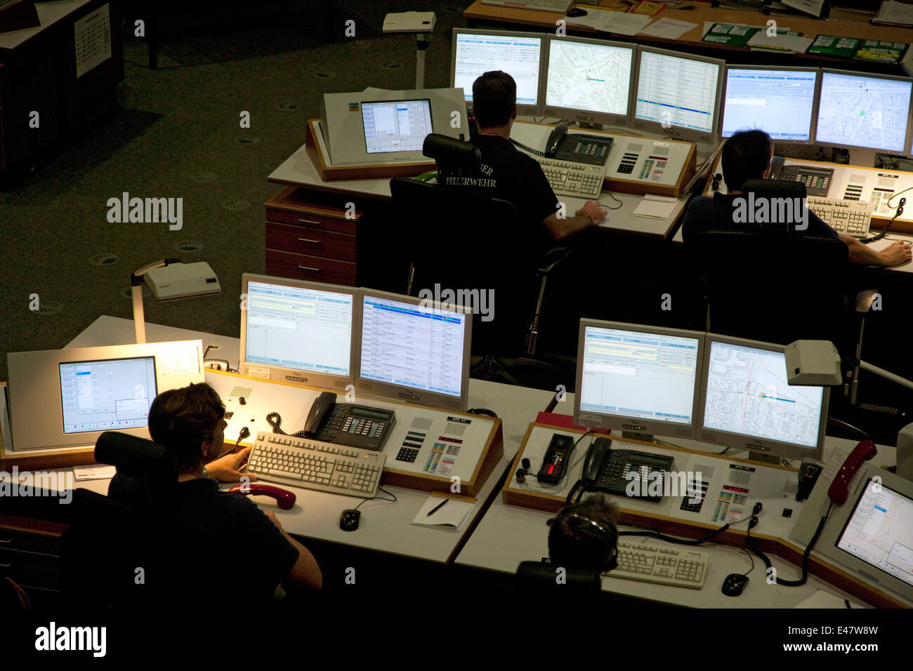 Fire department control center hi-res stock photography and images - Alamy