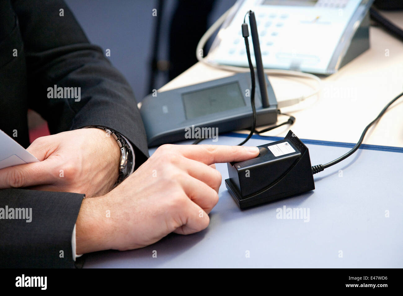 New ID card Stock Photo - Alamy