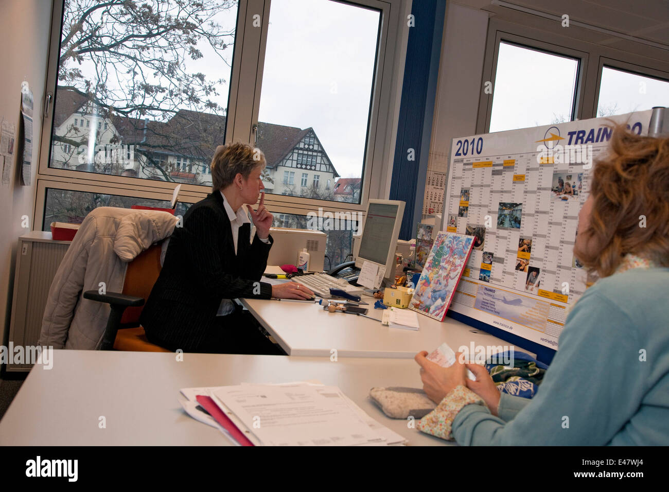 Job Center Neukoelln Stock Photo - Alamy