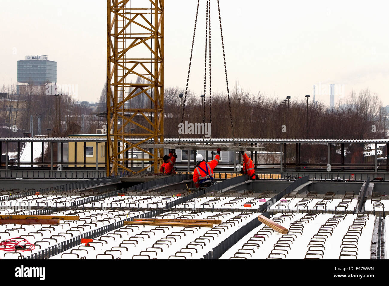 Construction on the east cross Stock Photo - Alamy