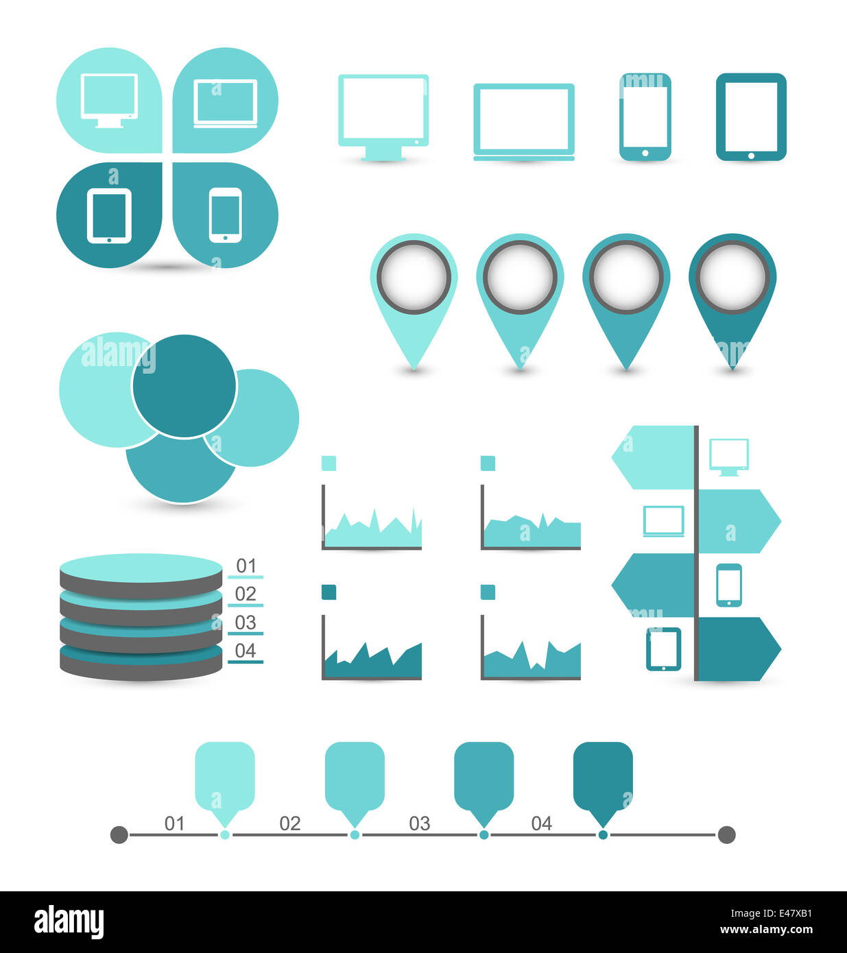 Illustration infographic design elements ideal to display for your ...