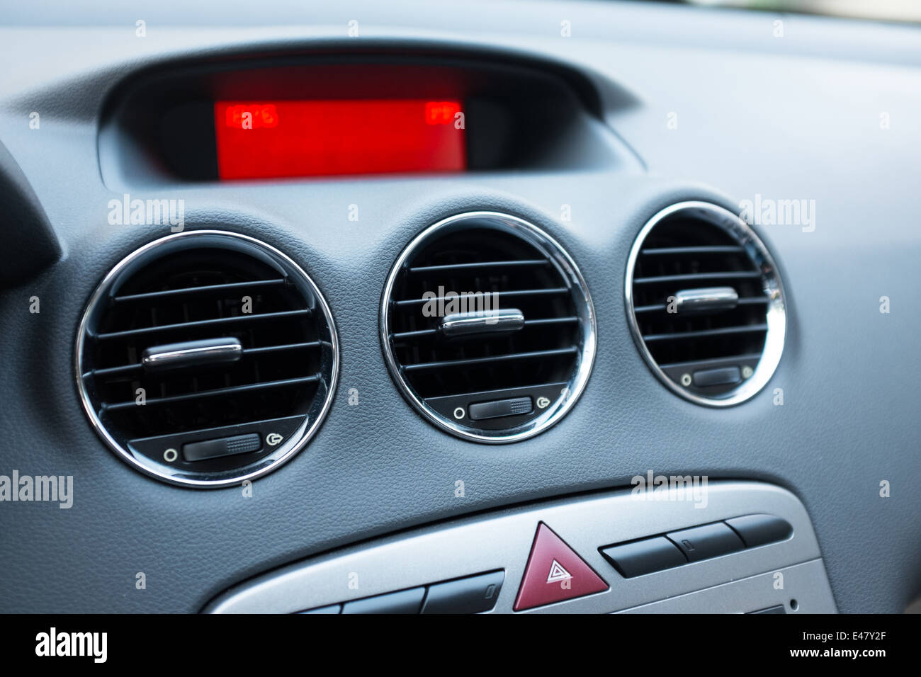 Air conditioner in car Stock Photo - Alamy