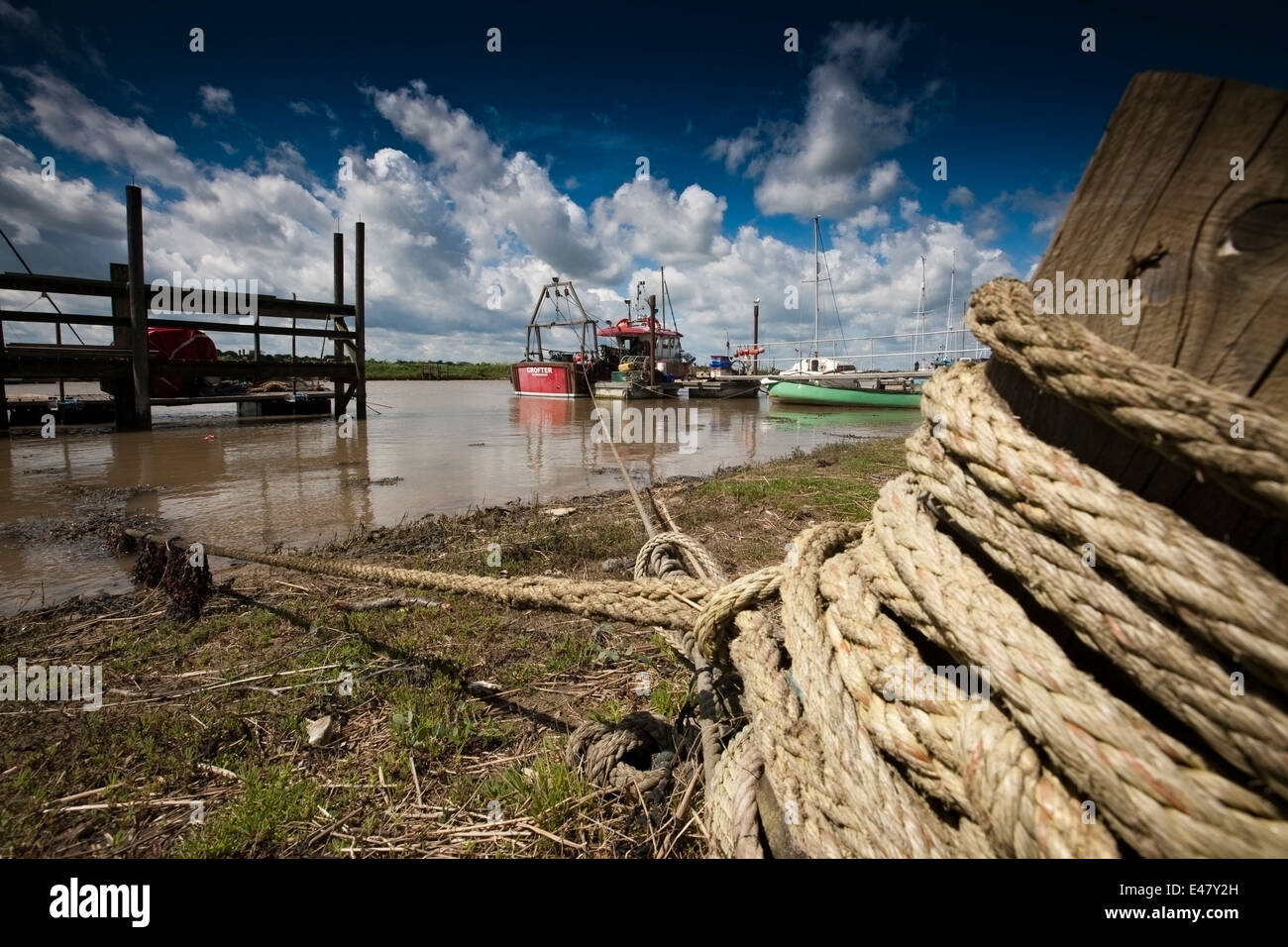 Southwold Harbour Suffolk England Stock Photo - Alamy