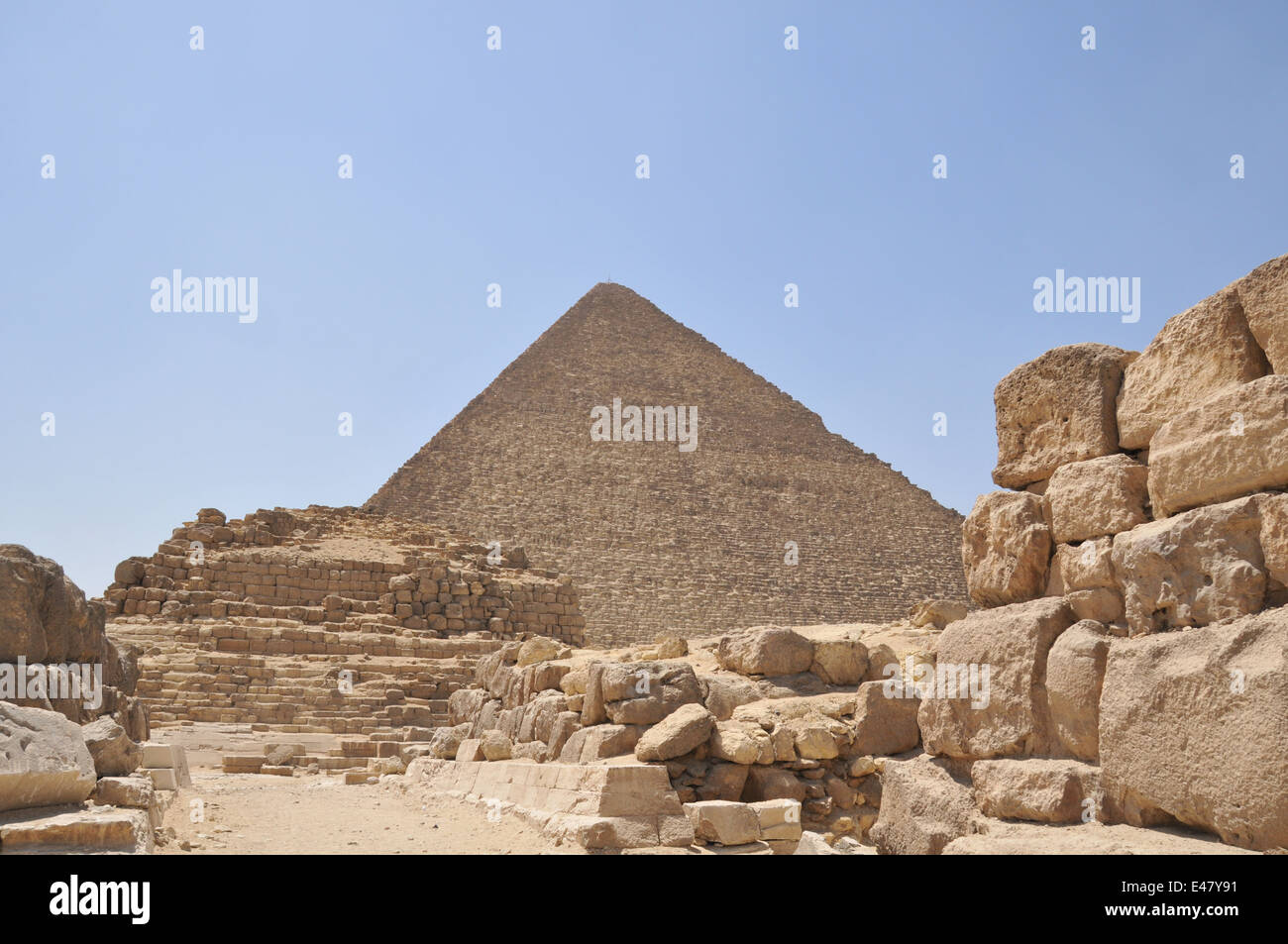 Pyramids of Ancient Egypt Stock Photo - Alamy