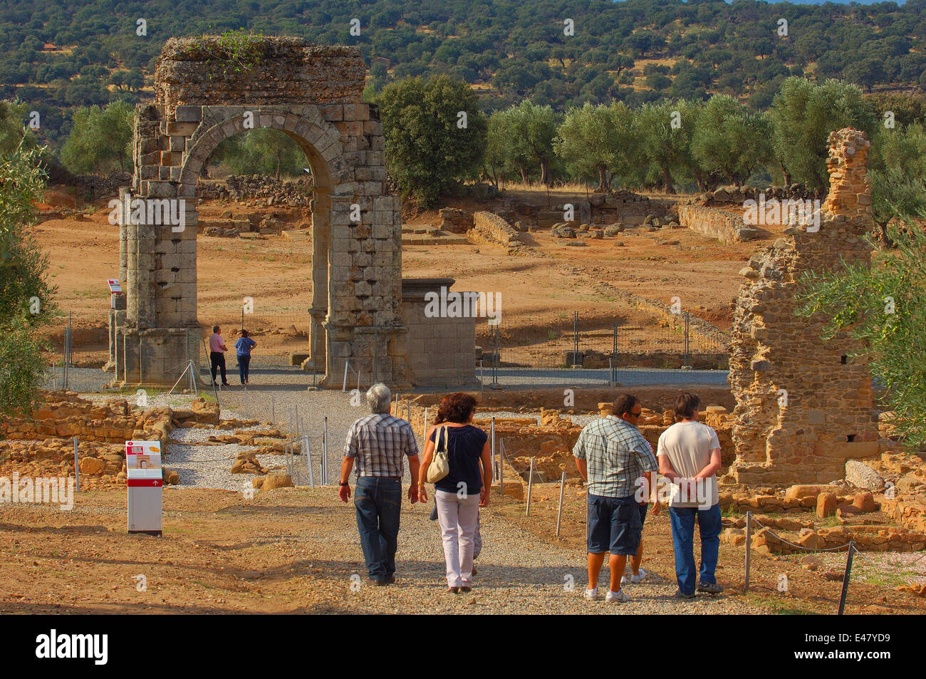 Caparra, Roman arch of Caparra (1st-2nd century AD), Zarza de ...