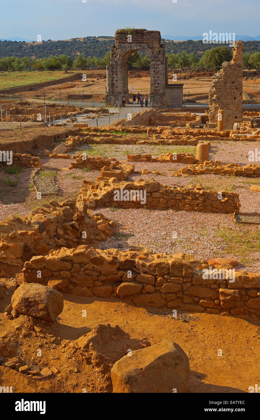 Caparra, Roman arch of Caparra (1st-2nd century AD), Zarza de ...