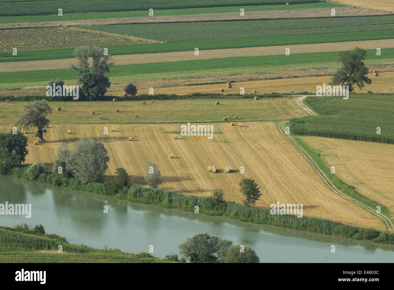 Tiber valley landscape Stock Photo - Alamy
