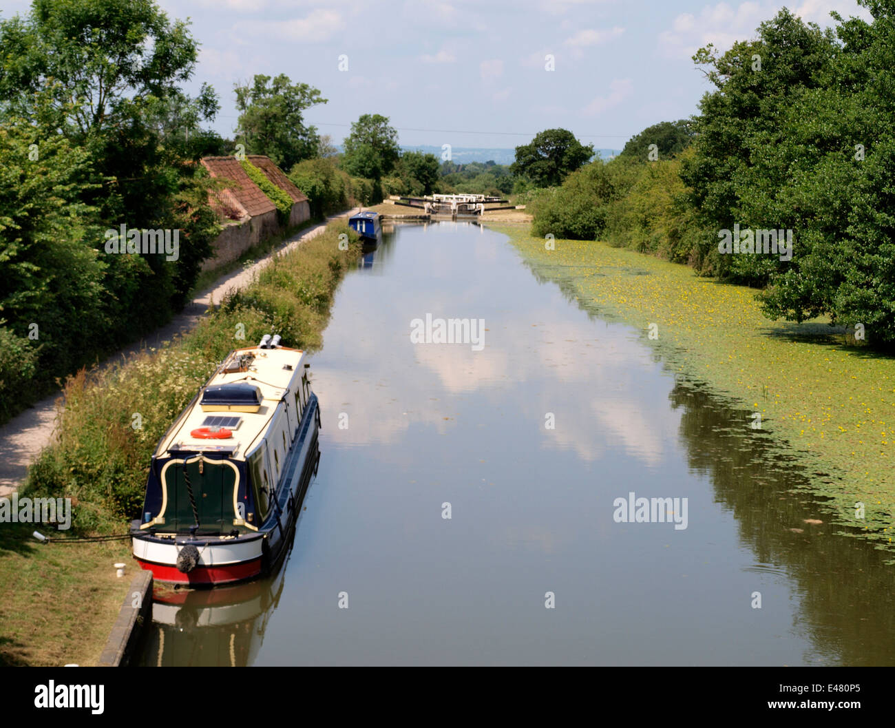 The Kennet and Avon Canal, Devizes, Wiltshire, UK Stock Photo - Alamy