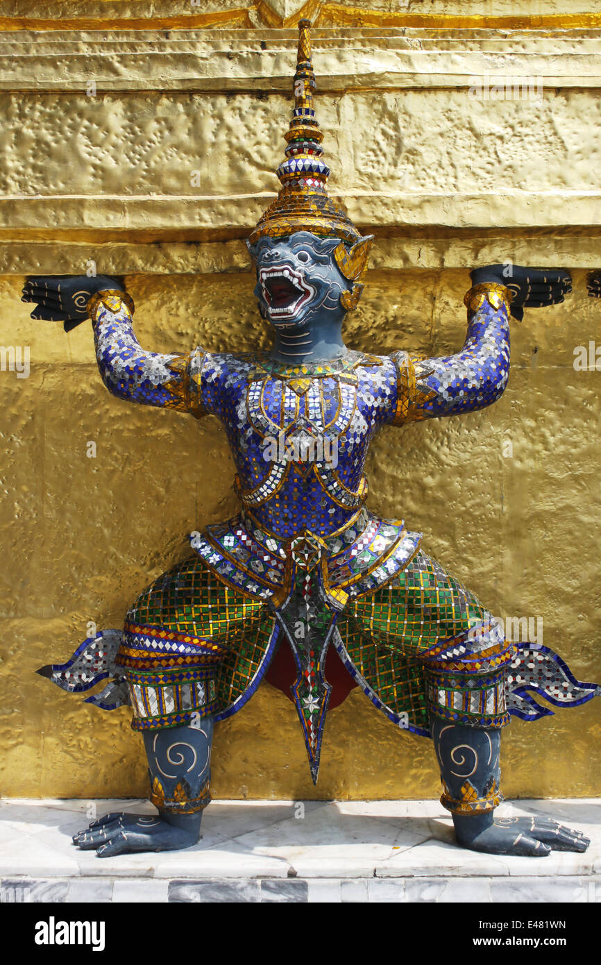 Grand Palace of the King of Thailand, Rama IX, Bangkok, Thailand Stock ...