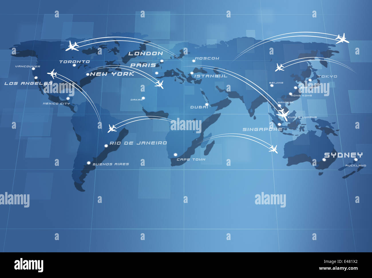 Aviation map hi-res stock photography and images - Alamy