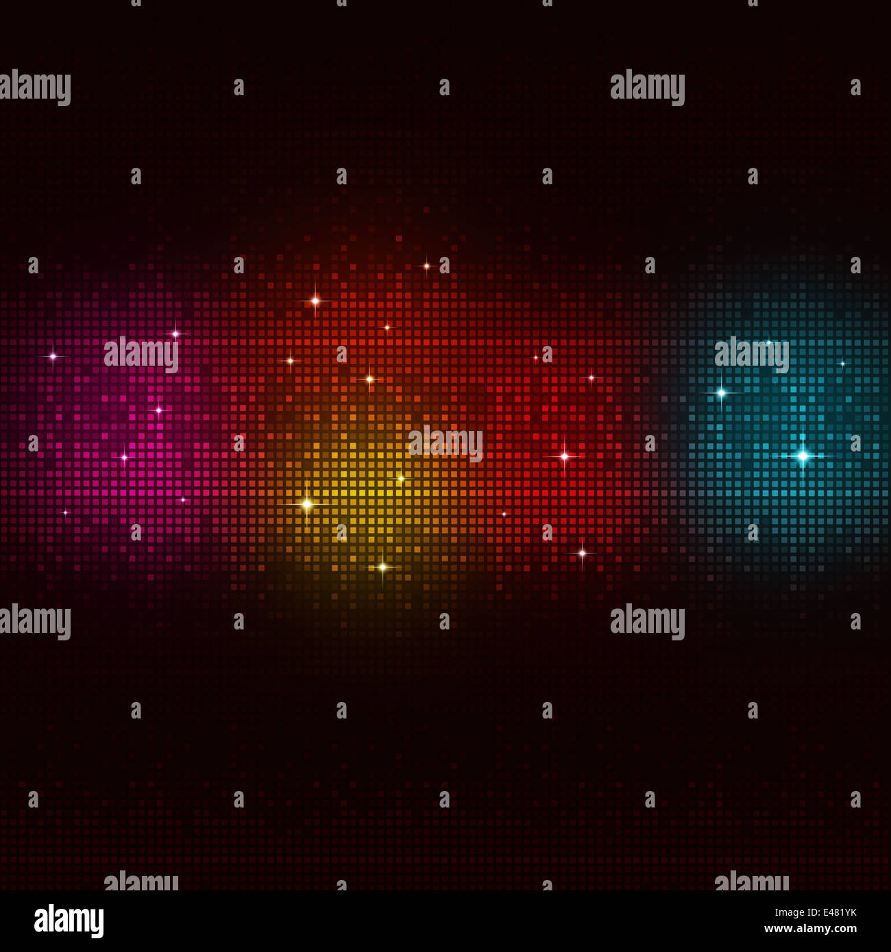 abstract digital equalizer multicolor music background for active ...