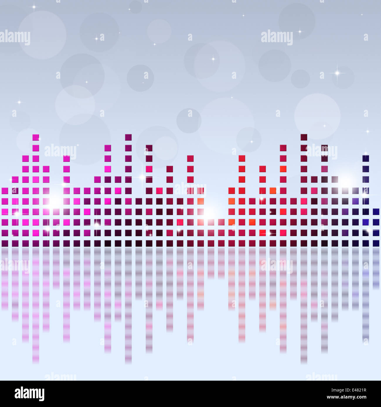 multicolor music equalizer background for active parties Stock Photo ...