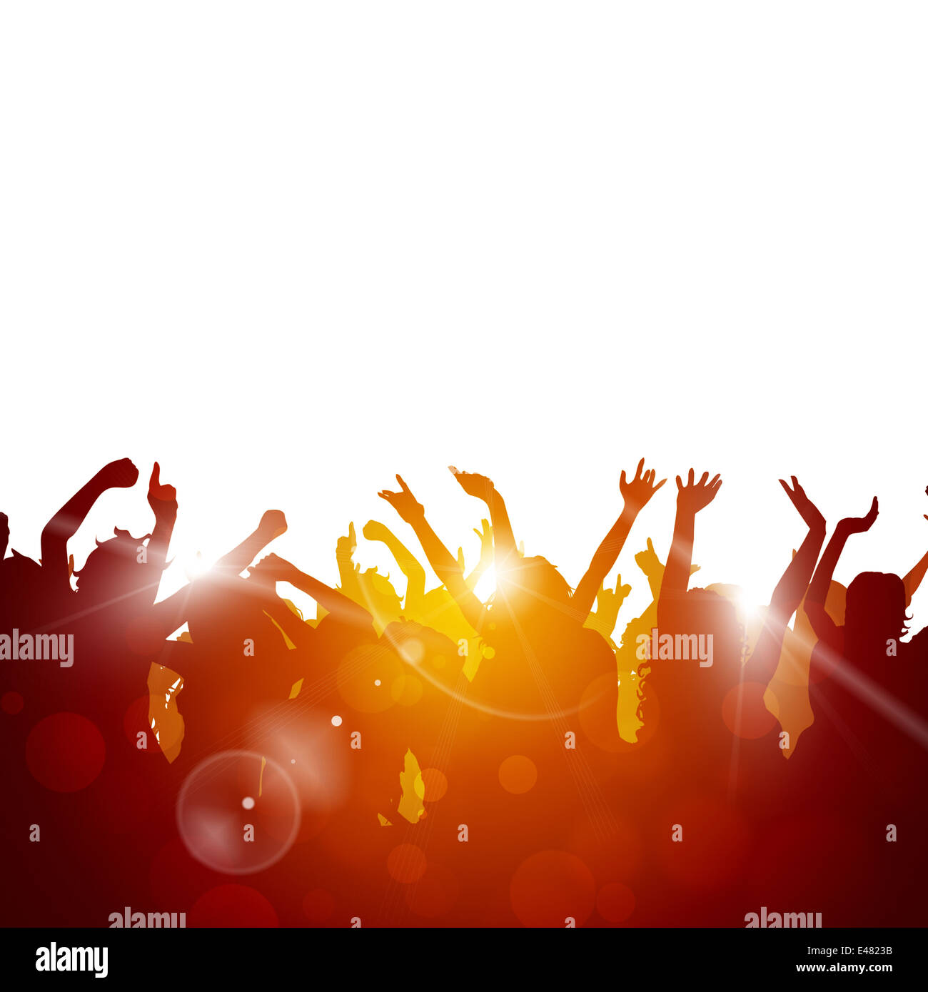 party music background for active sunny events Stock Photo - Alamy