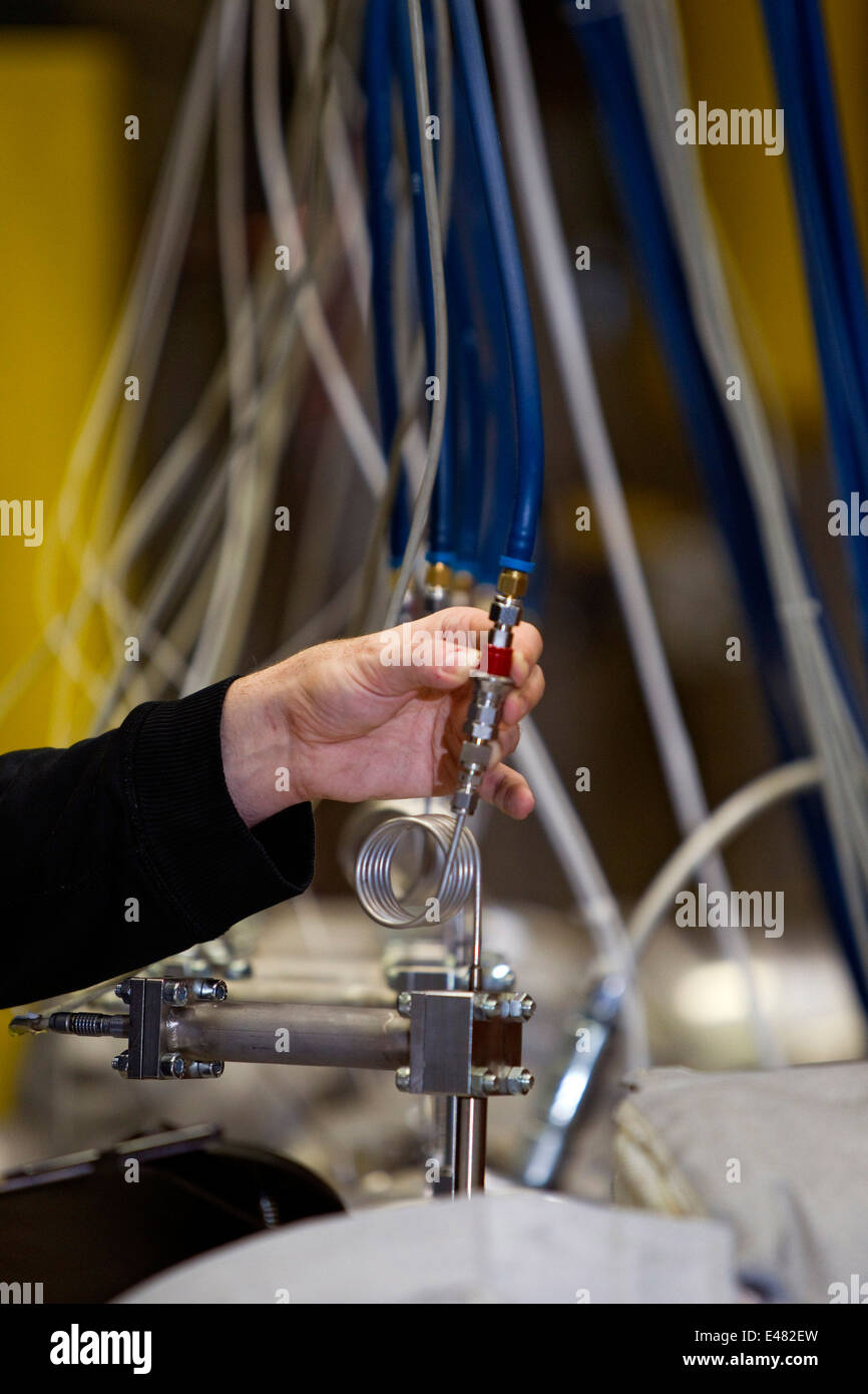 Aircraft engine test stand TU Berlin Stock Photo - Alamy