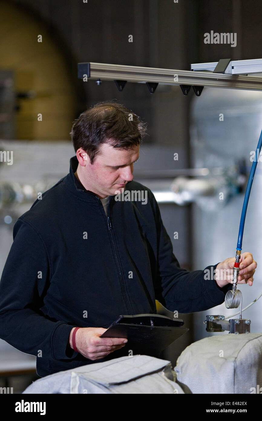 Aircraft engine test stand TU Berlin Stock Photo - Alamy
