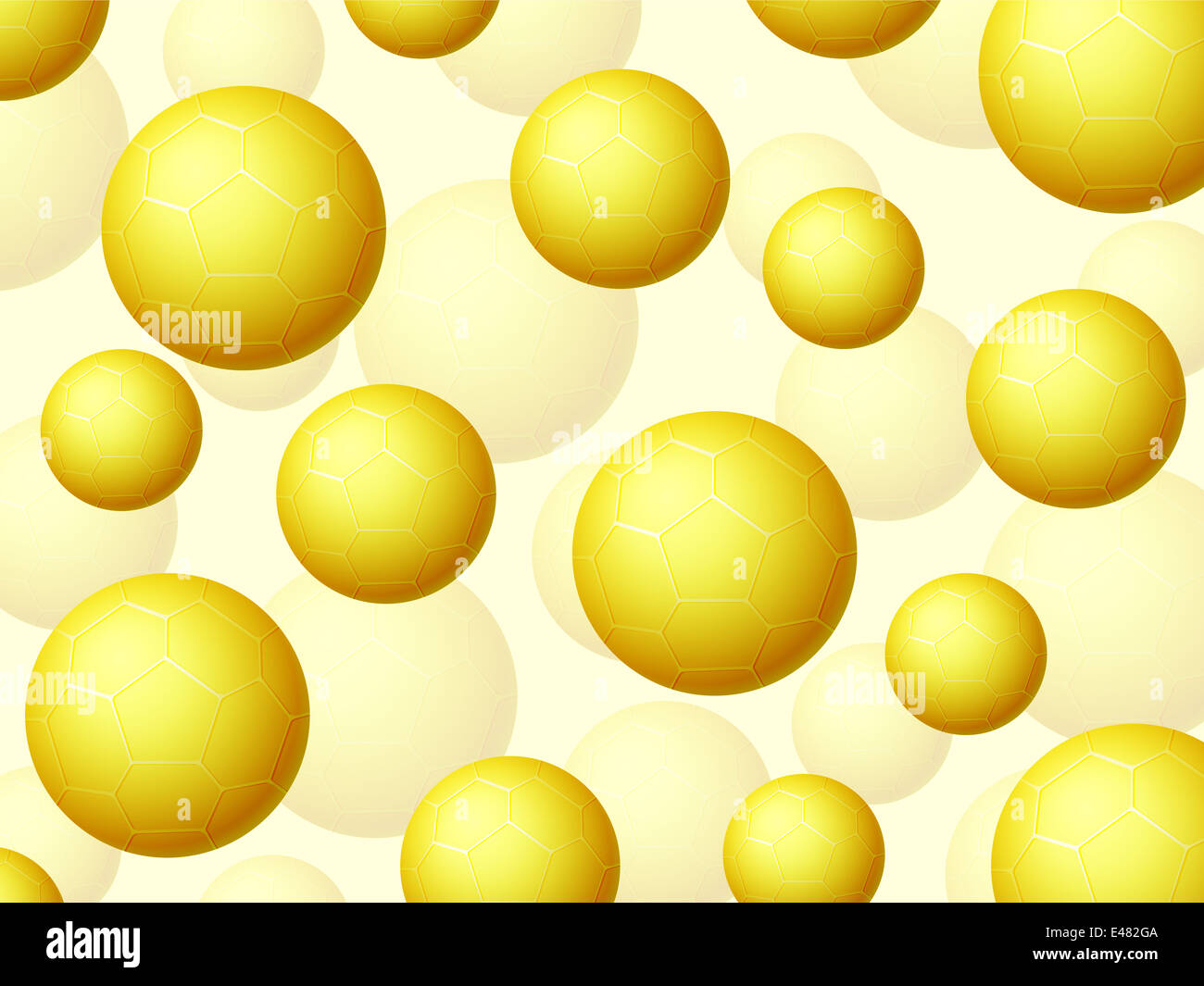 Seamless handball balls pattern background. Vector illustration Stock ...