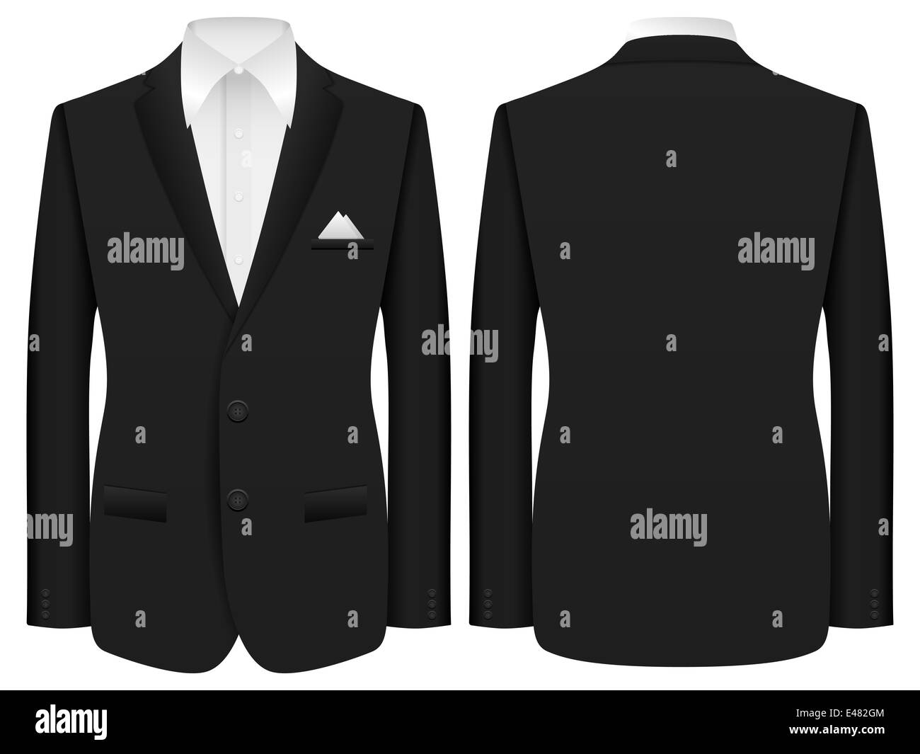 Men formal suit on a white background Stock Photo - Alamy