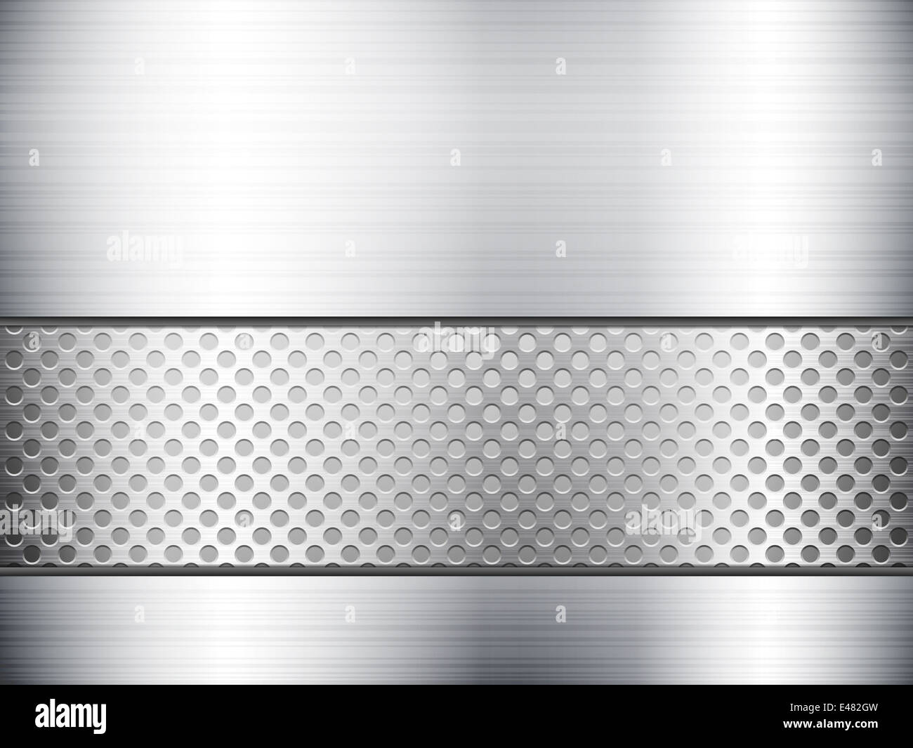 Pattern of metal texture background. Vector illustration Stock Photo ...