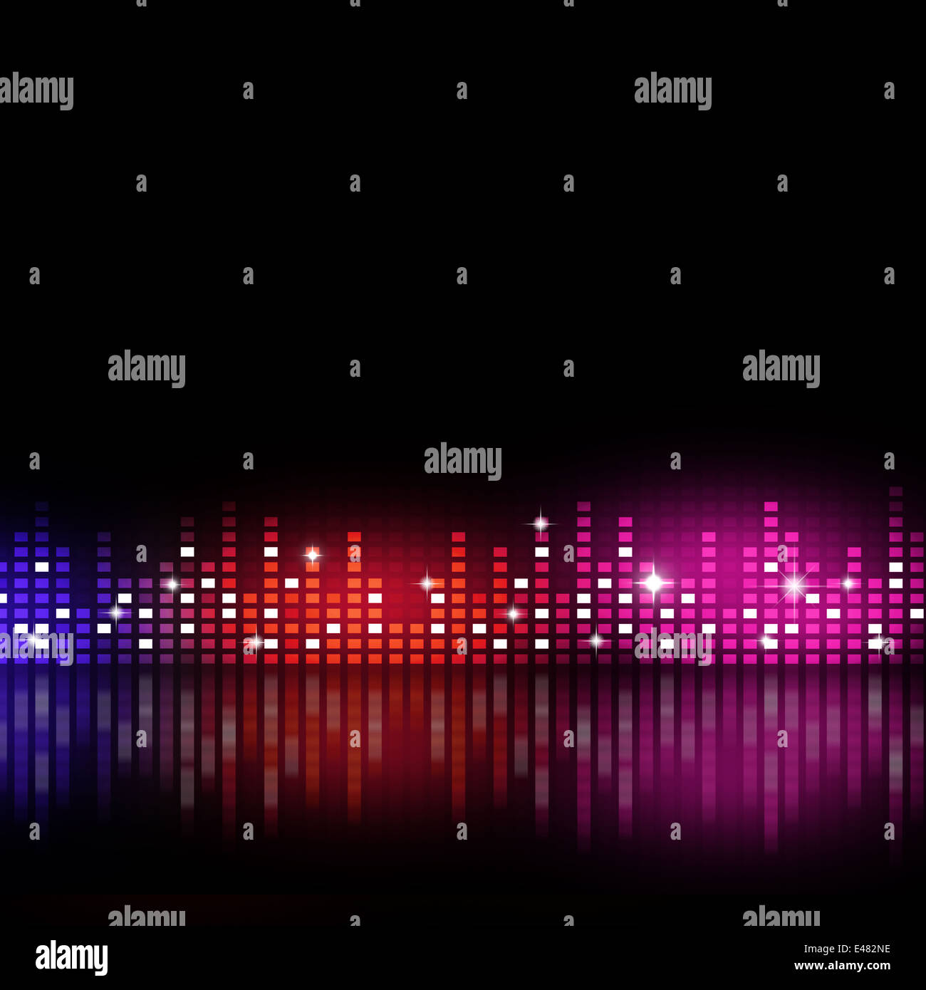 party music equalizer background for active parties Stock Photo - Alamy