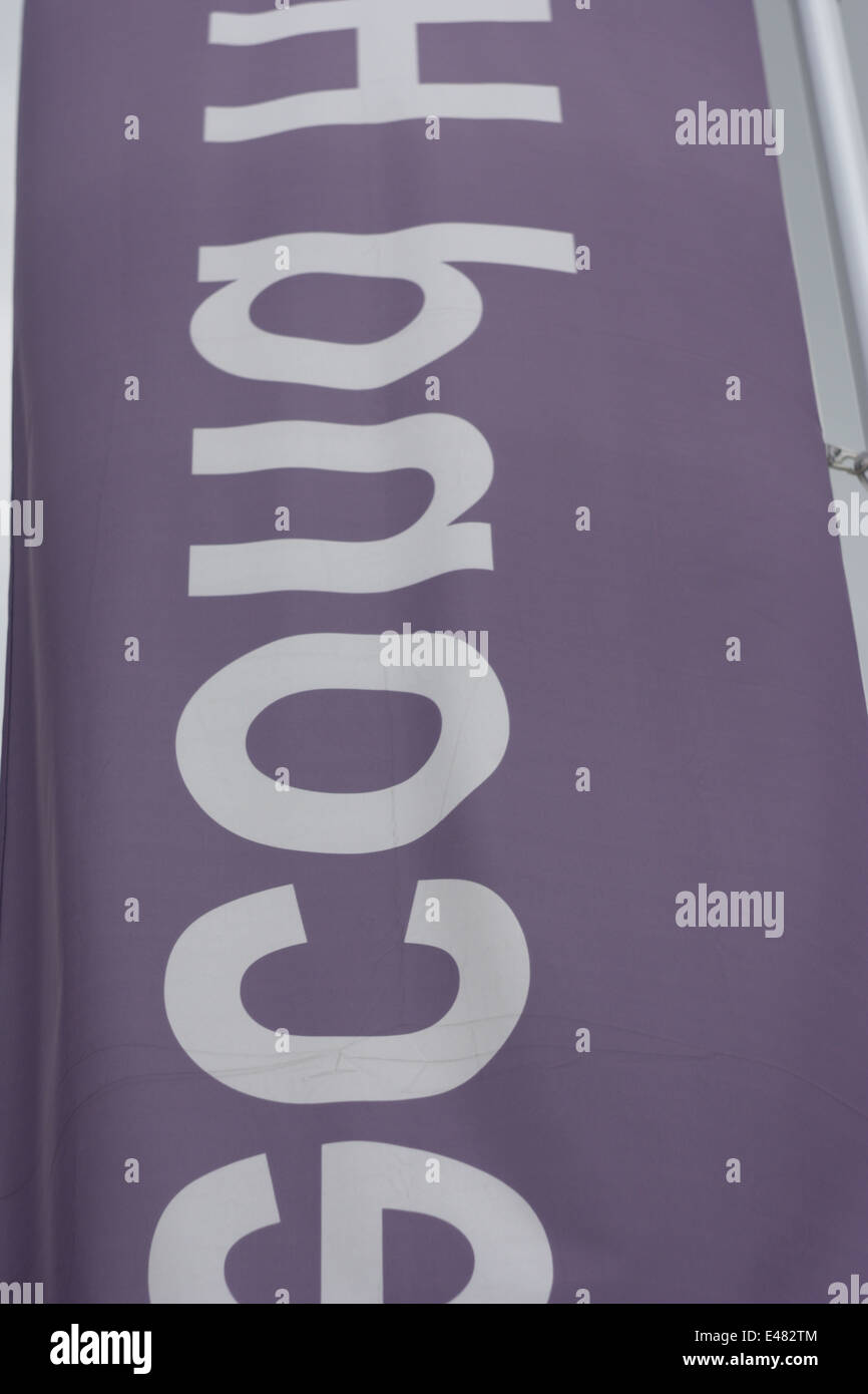 Second hand banner Stock Photo - Alamy