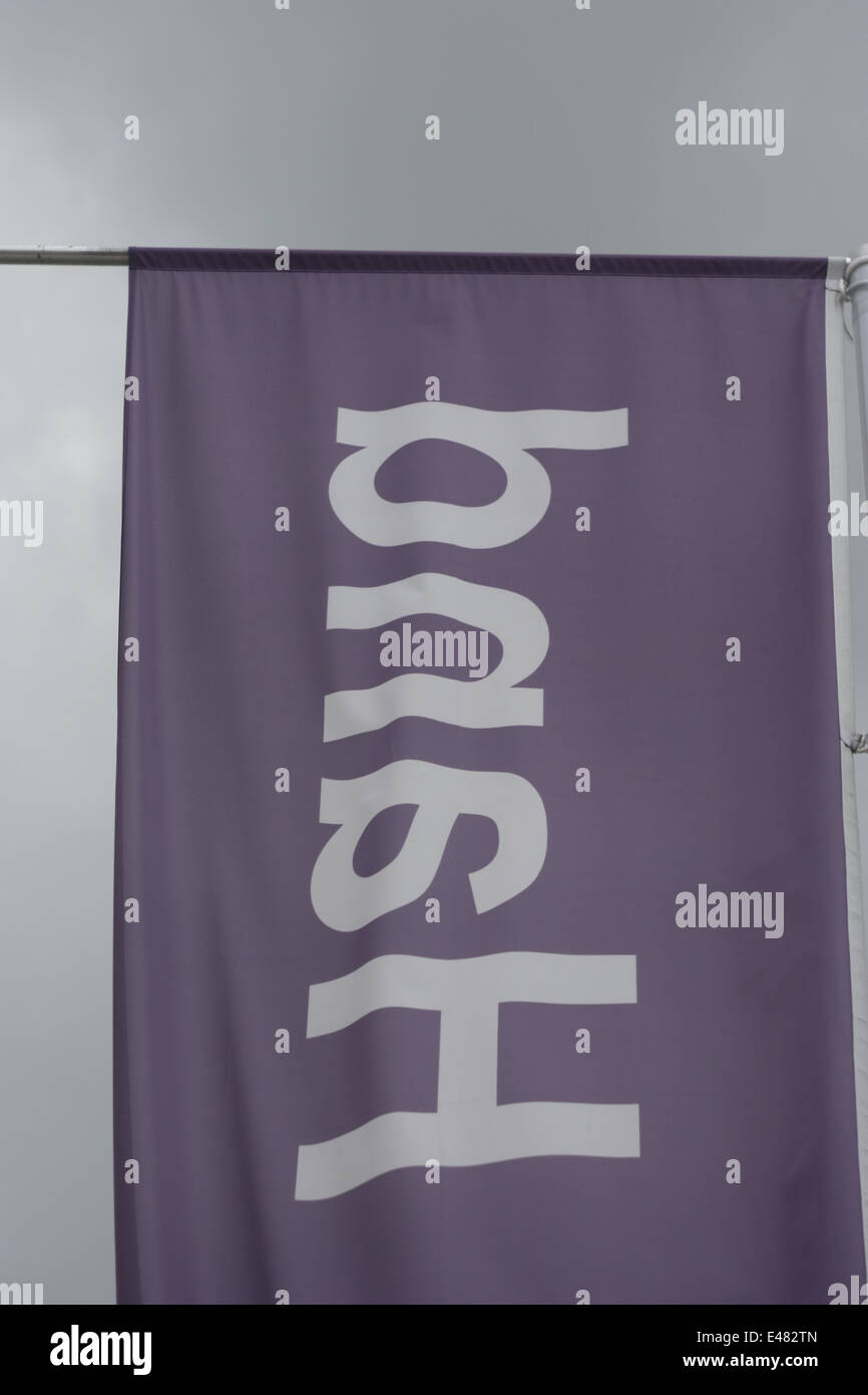 Second hand banner Stock Photo - Alamy