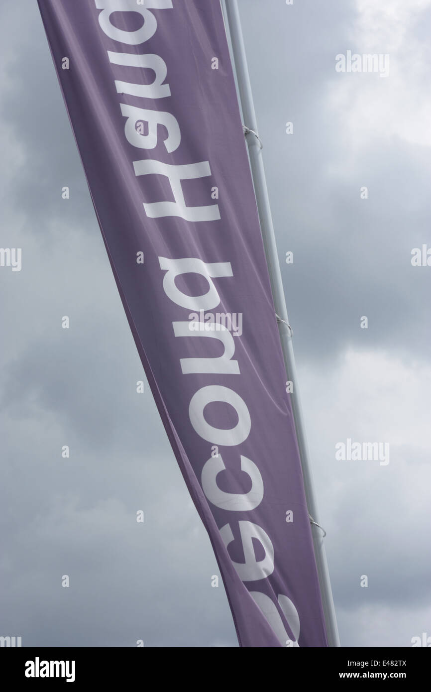 Second hand banner Stock Photo - Alamy