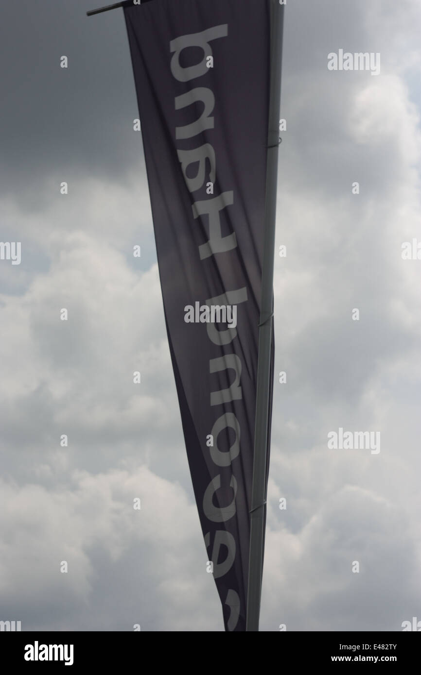 Second hand banner Stock Photo - Alamy