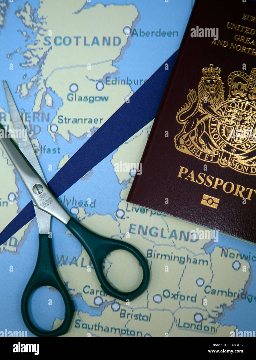 Scotland passport hi-res stock photography and images - Alamy