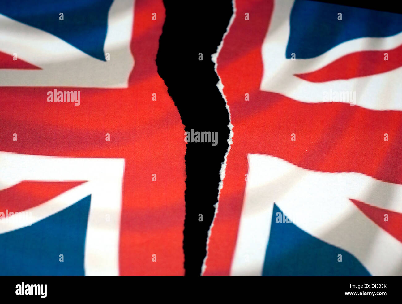 Torn union jack flag hi-res stock photography and images - Alamy
