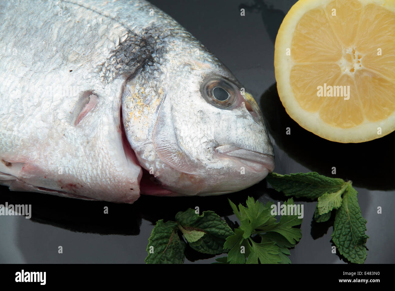 Bream scales hi-res stock photography and images - Alamy