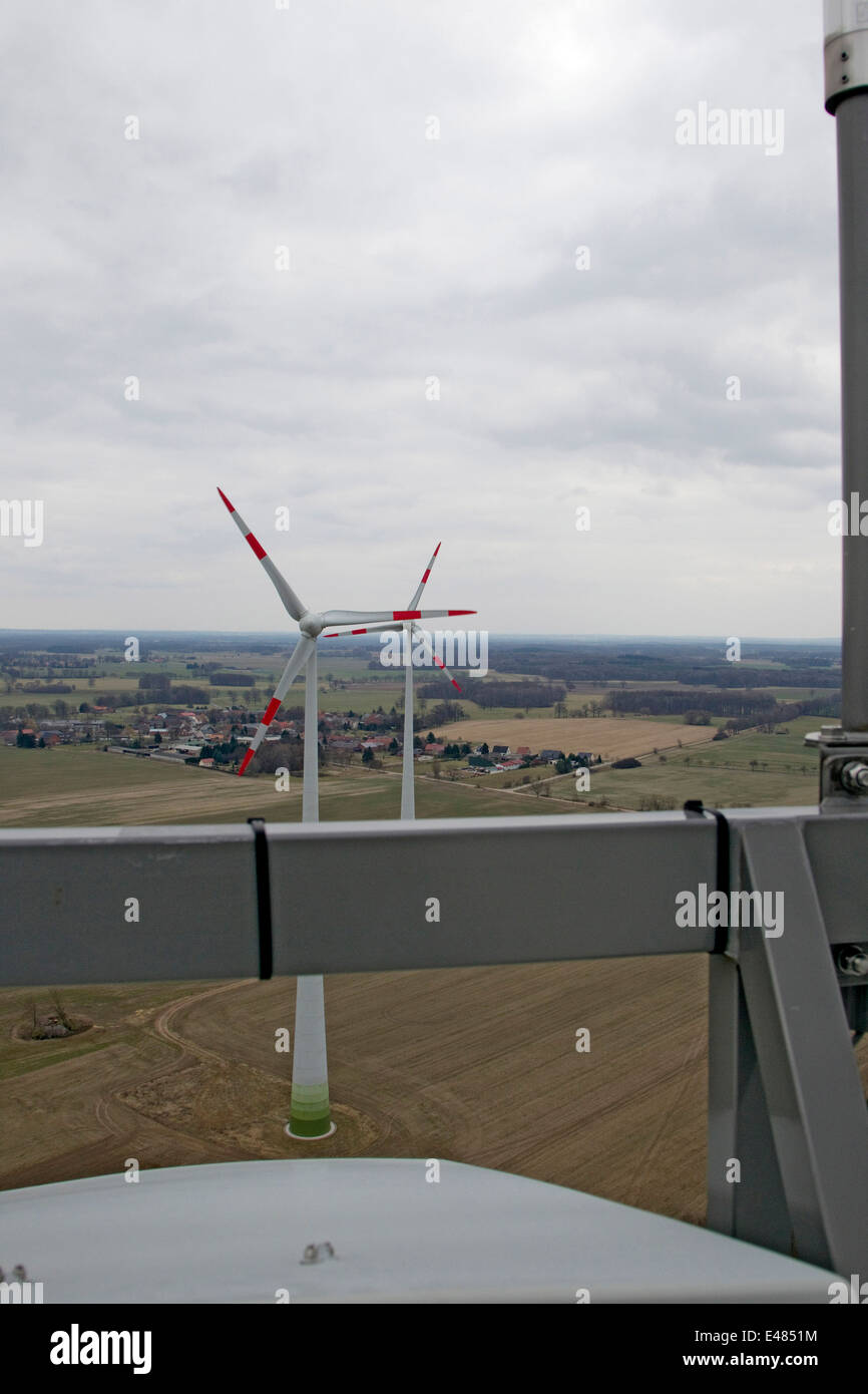 Wind farm Pirow Stock Photo - Alamy