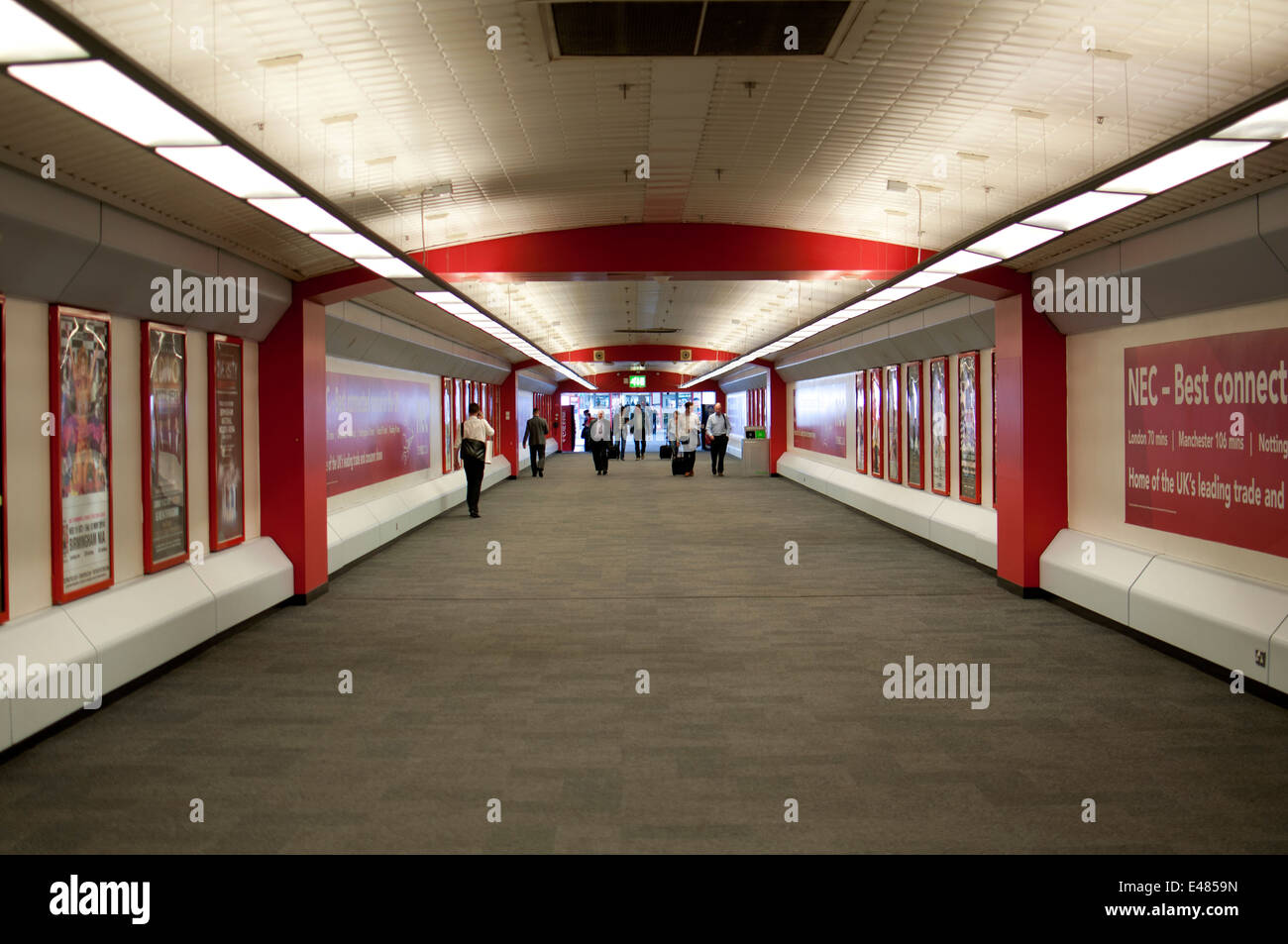 Corridor from Birmingham International railway station to the NEC ...