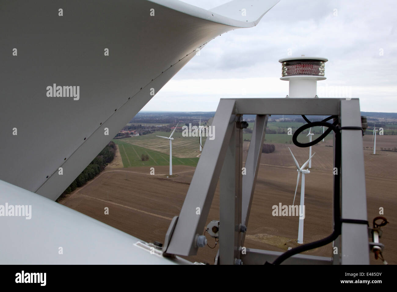 Wind farm Pirow Stock Photo - Alamy