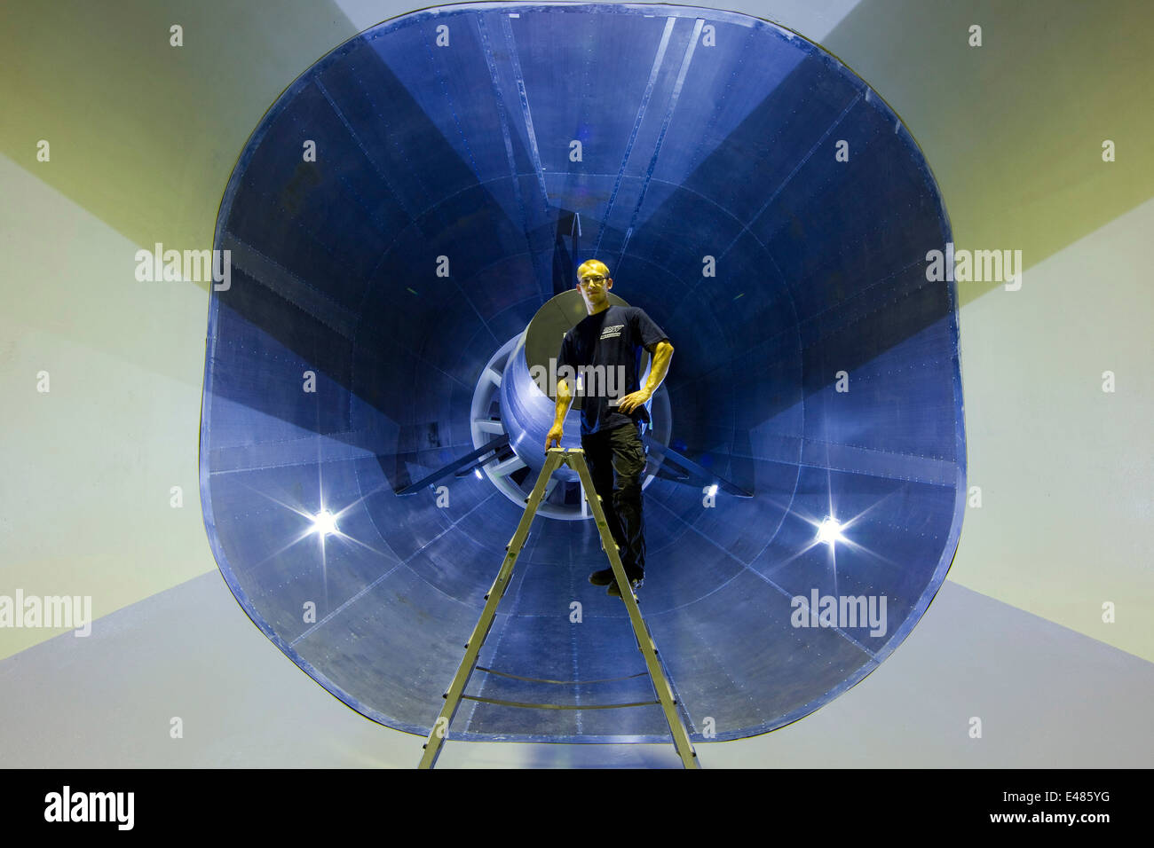 Low-speed wind tunnel Stock Photo - Alamy