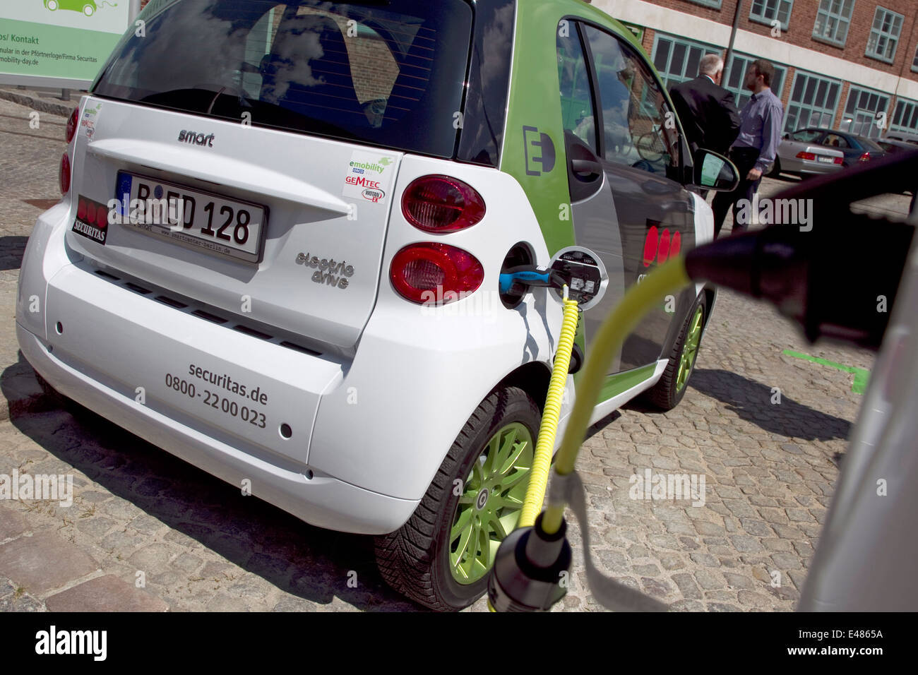 Solar filling station Stock Photo - Alamy
