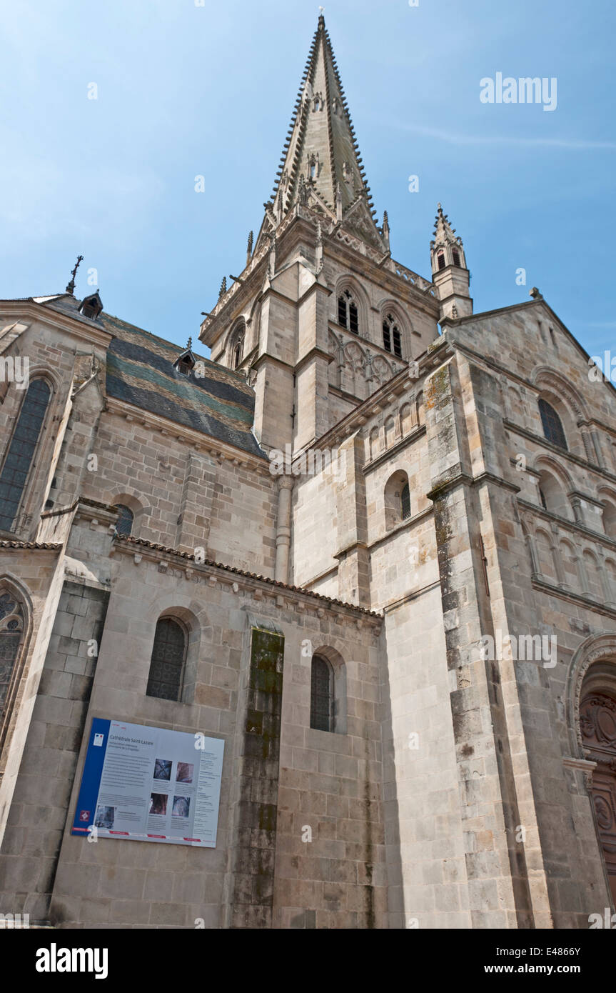 Cathedral, Autun, Burgundy, France Stock Photo - Alamy