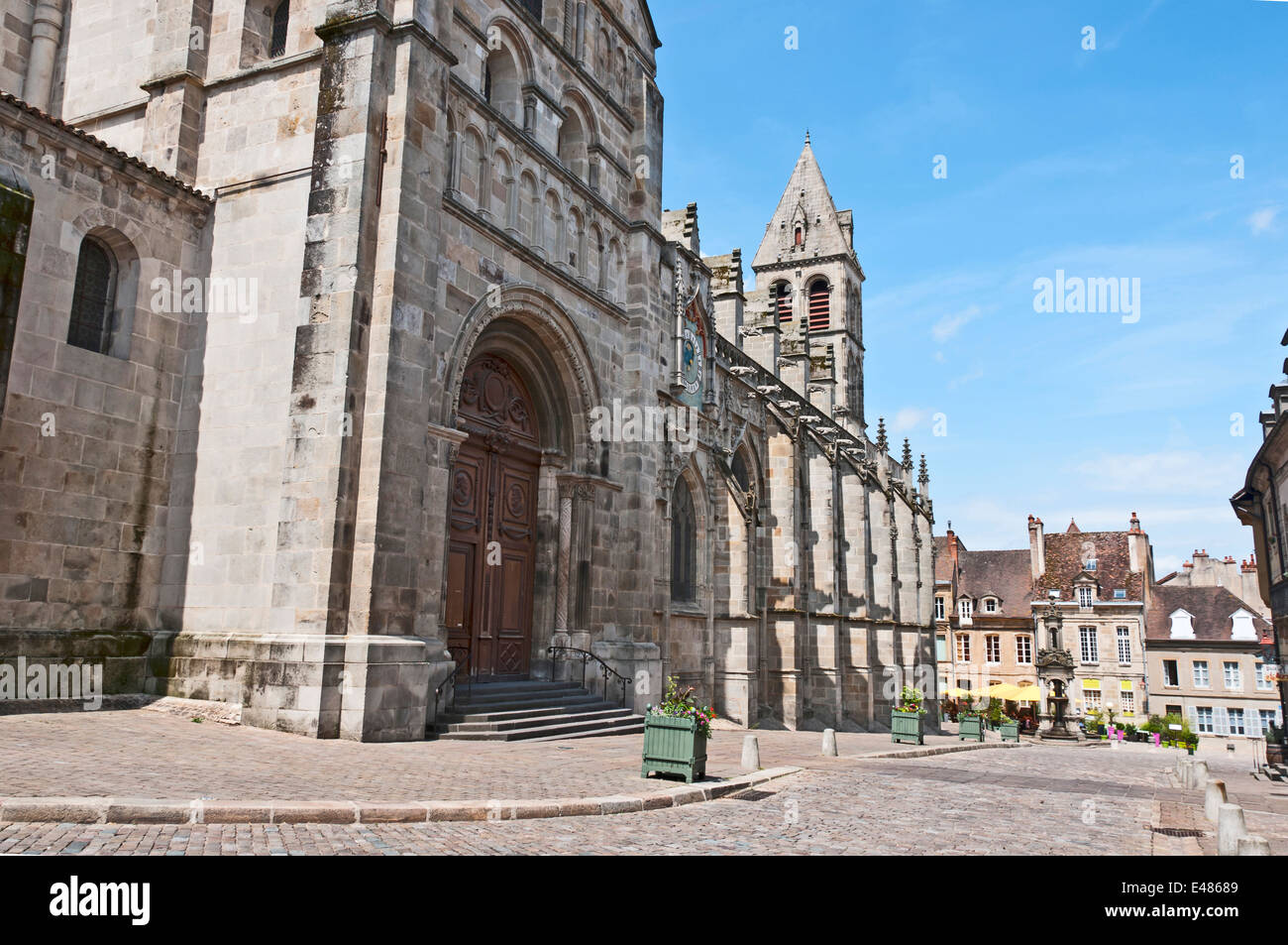 Cathedral, Autun, Burgundy, France Stock Photo - Alamy