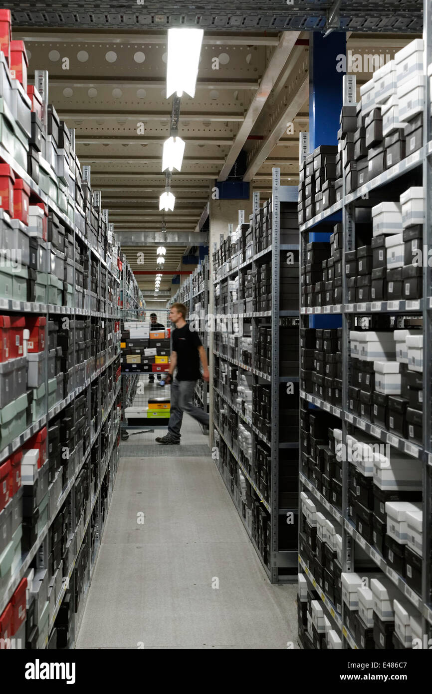 Zalando logistics center Brieselang Stock Photo - Alamy
