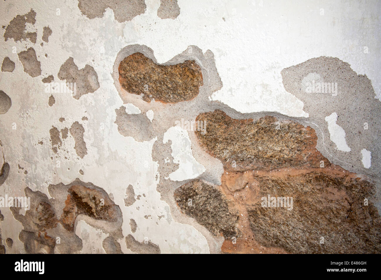 Decaying concrete and plaster wall from 1800's building Stock Photo - Alamy