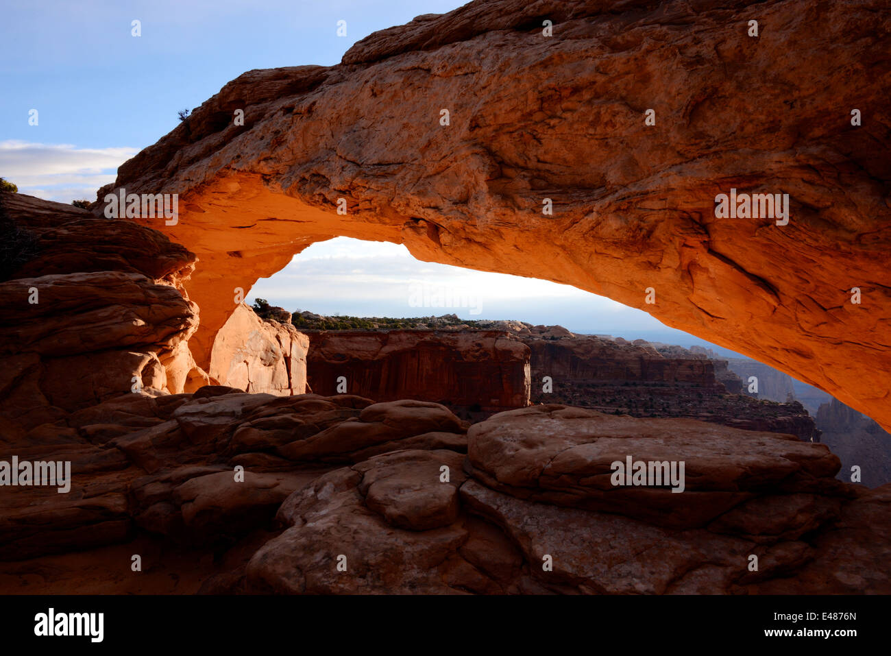Mesa Arch Moab Stock Photo - Alamy